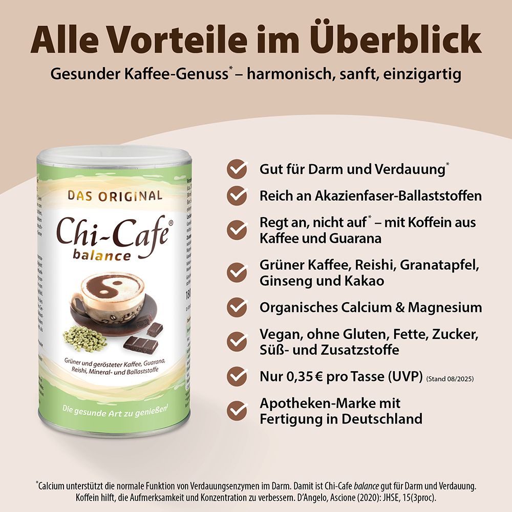Chi-Cafe balance 180 g von Dr. Jacob's bestellen